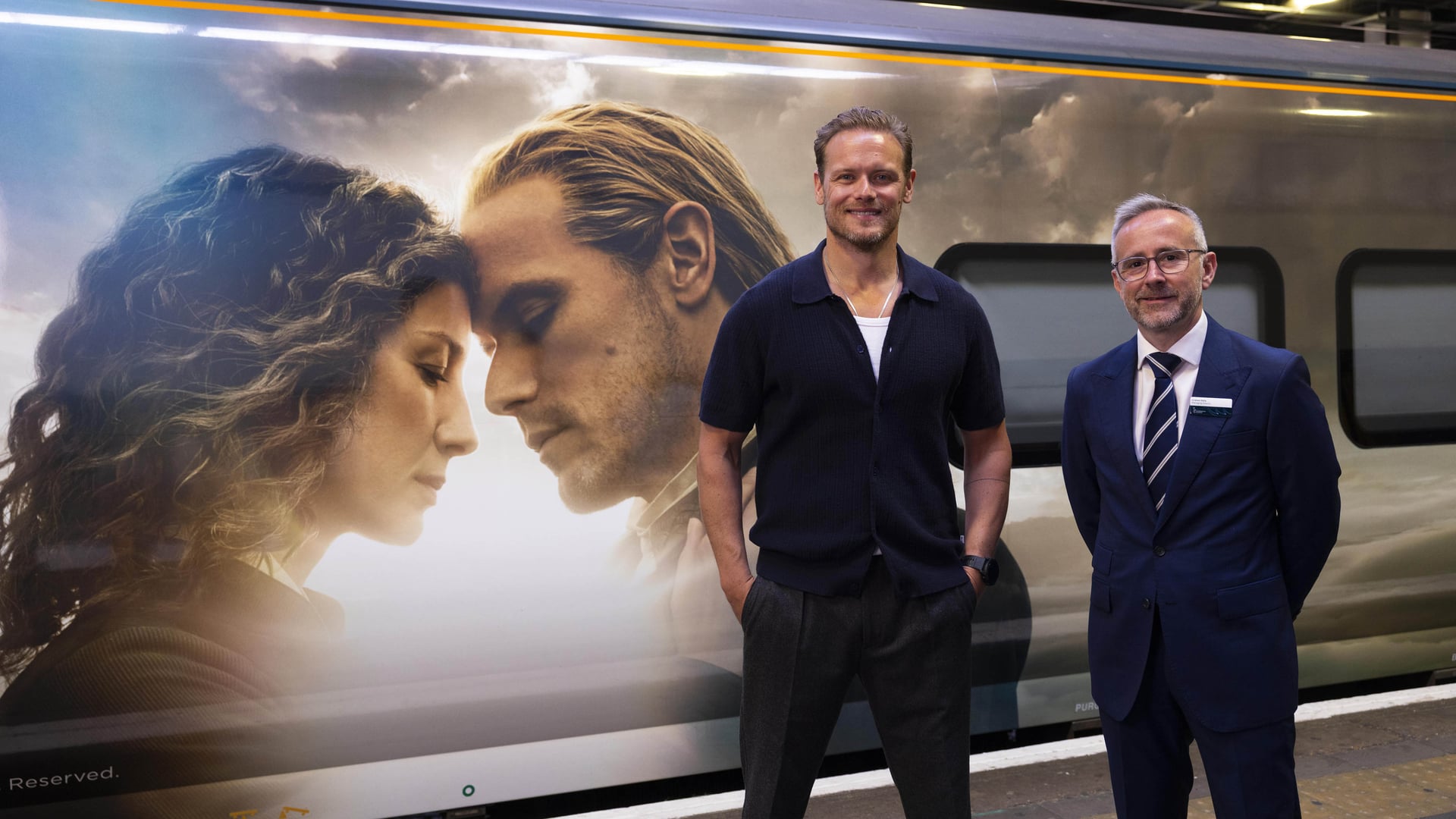 Caledonian Sleeper train given Outlander makeover in celebration of the ...