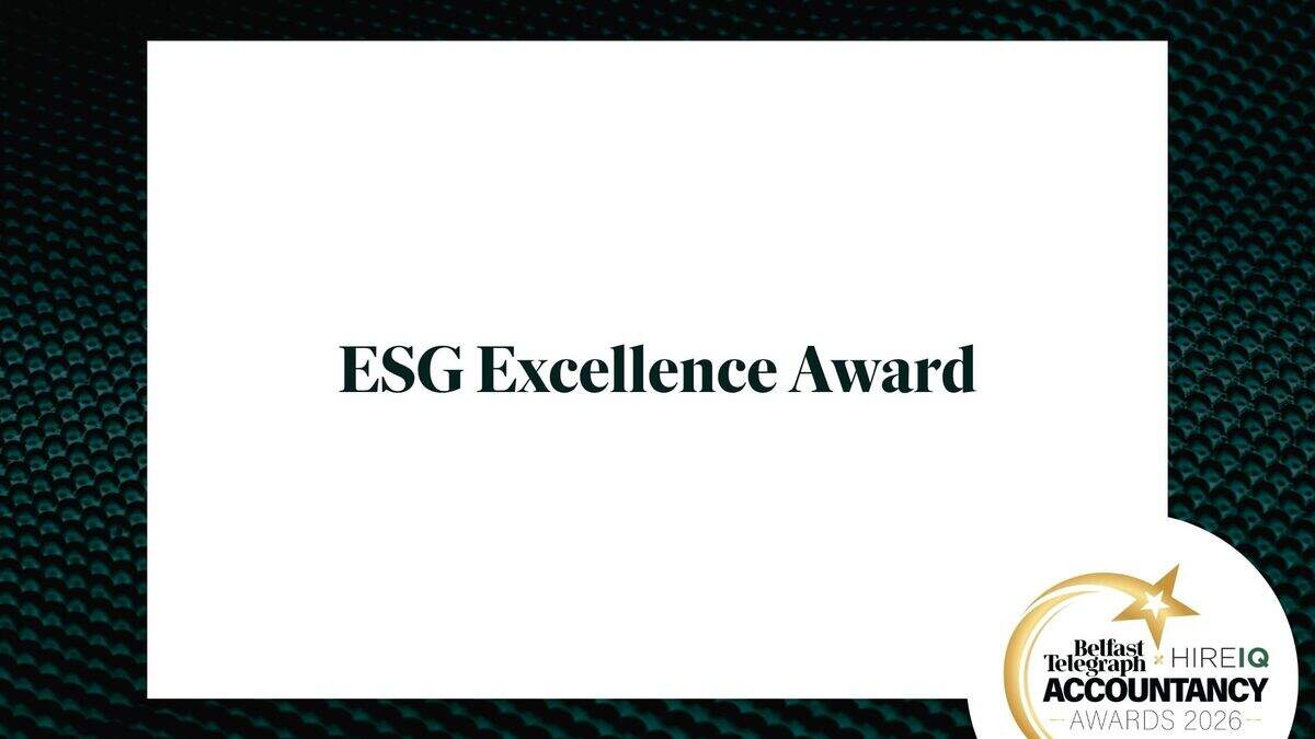 ESG Excellence Award 2026 | Belfast Telegraph