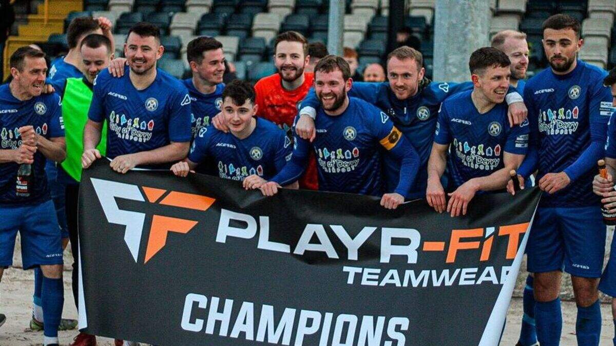 Limavady United secure PIL title and promotion to the Championship ...