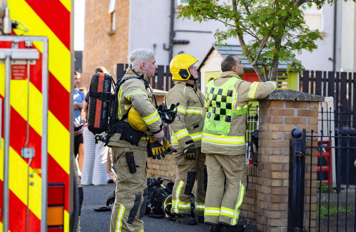 North Belfast: Firefighters tackle house blaze on Elimgrove Street ...