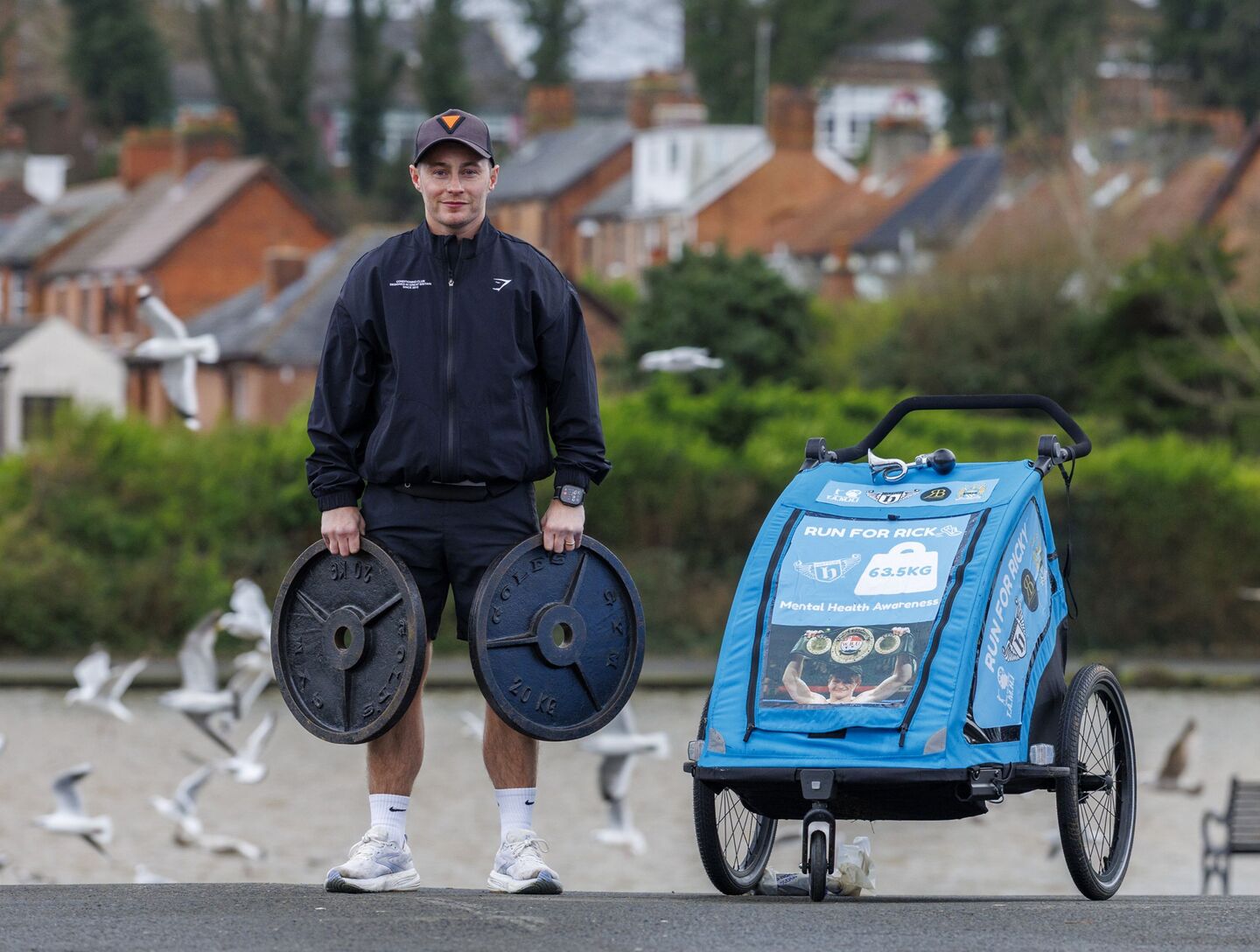 Ryan Burnett took to the streets of Belfast for a charity run in memory ...