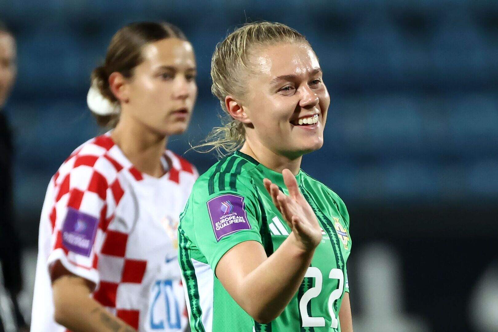 Women's Euro 2025: Northern Ireland showed true grit in first leg draw ...