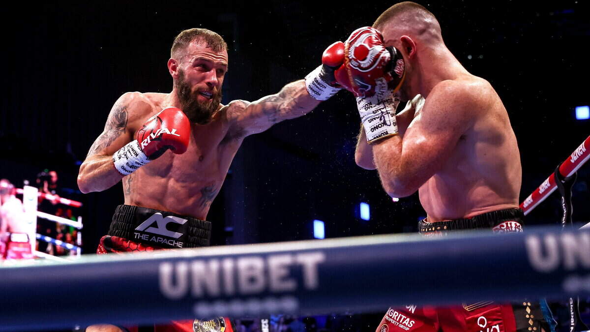 Boxing: Anthony Cacace eyes unification after WBA title win | Belfast ...