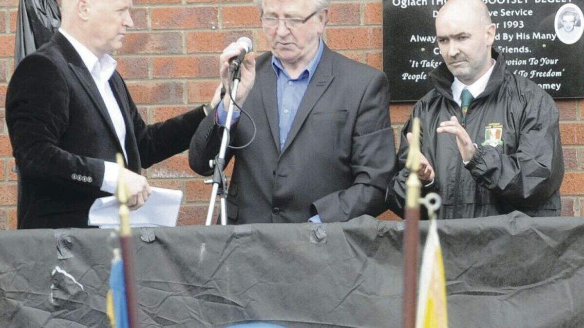 Shankill bomber says 'sorry' at controversial ceremony | Belfast Telegraph