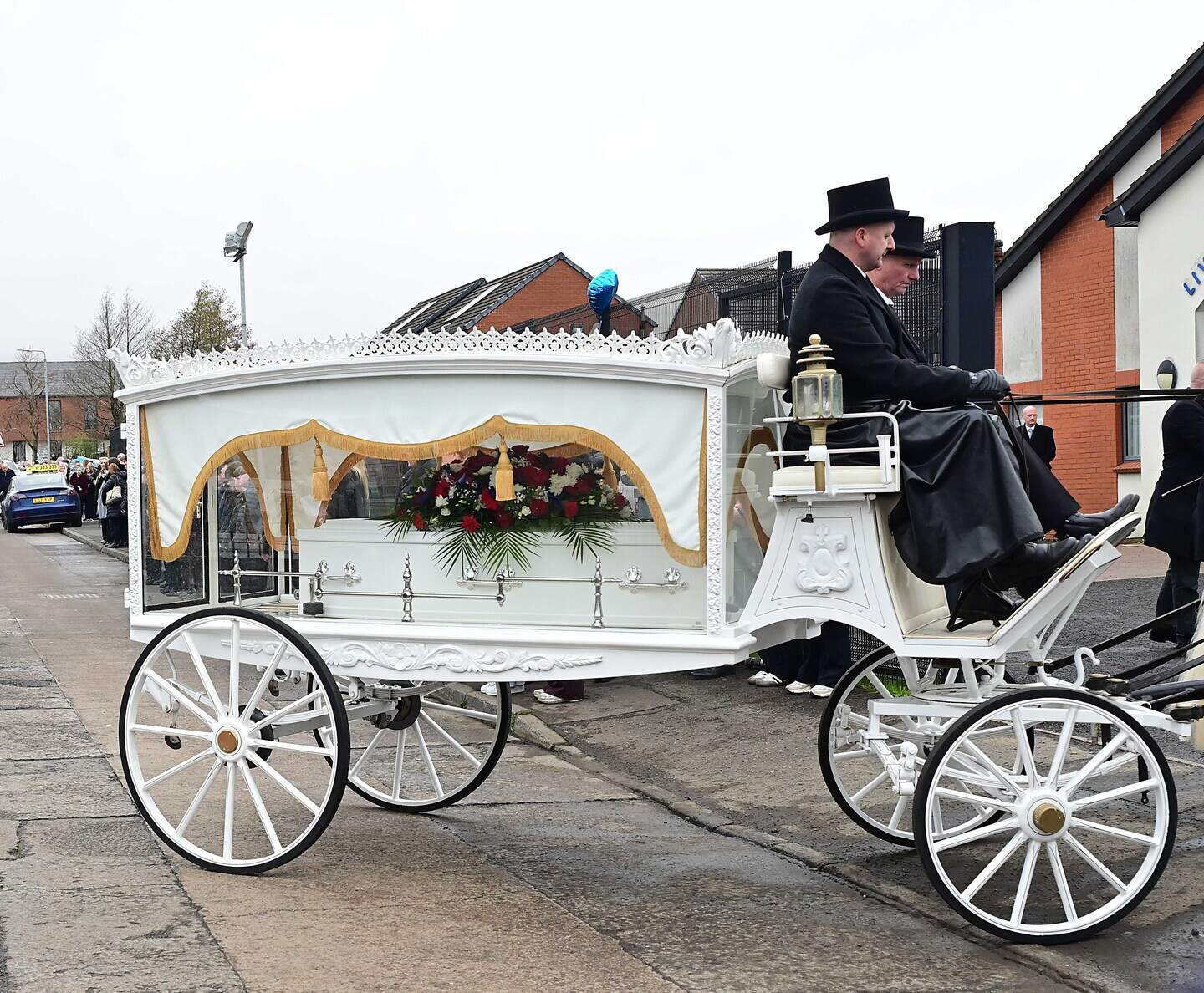 Funeral of Belfast boy (11) killed by car draws hundreds onto the ...