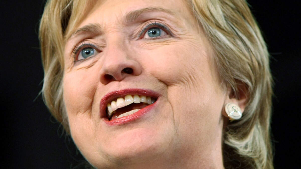 So Hillary, how do you fancy being the next Secretary of State ...