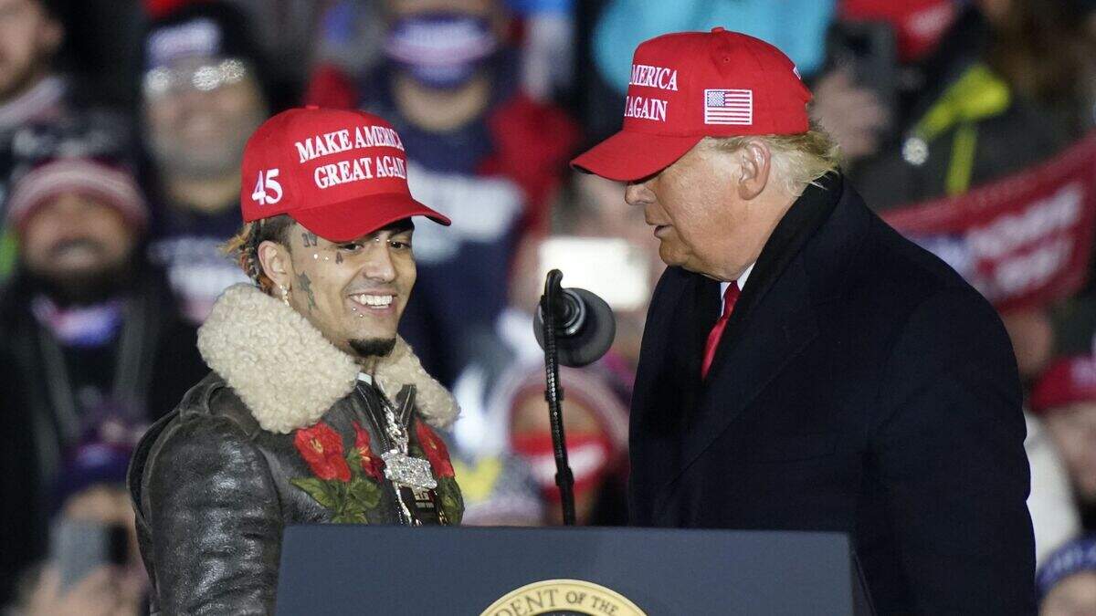 Trump introduces rapper Lil Pump as ‘Lil Pimp’ at campaign rally ...