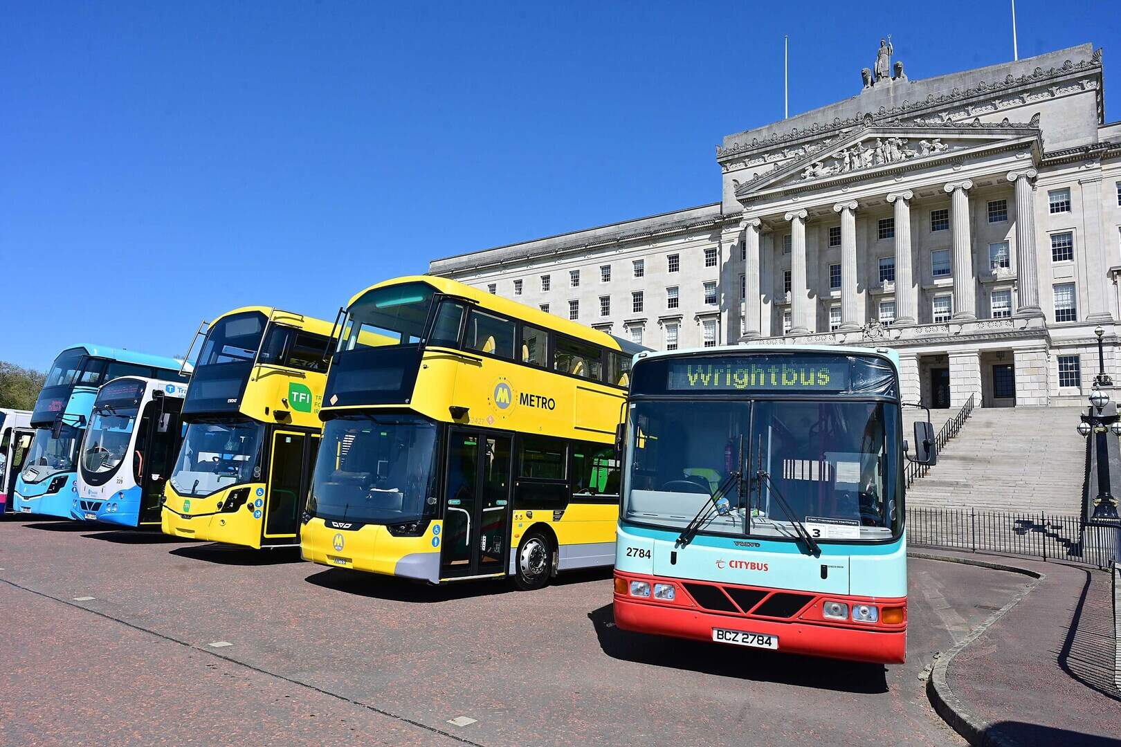 Wrightbus celebrates 80th anniversary with convoy of classic coaches as ...