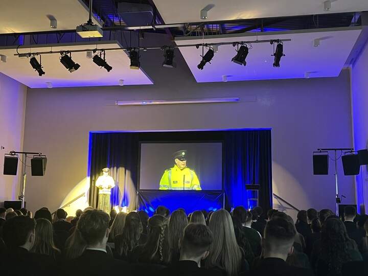 Emergency responders warn students of reckless driving dangers as 17 ...