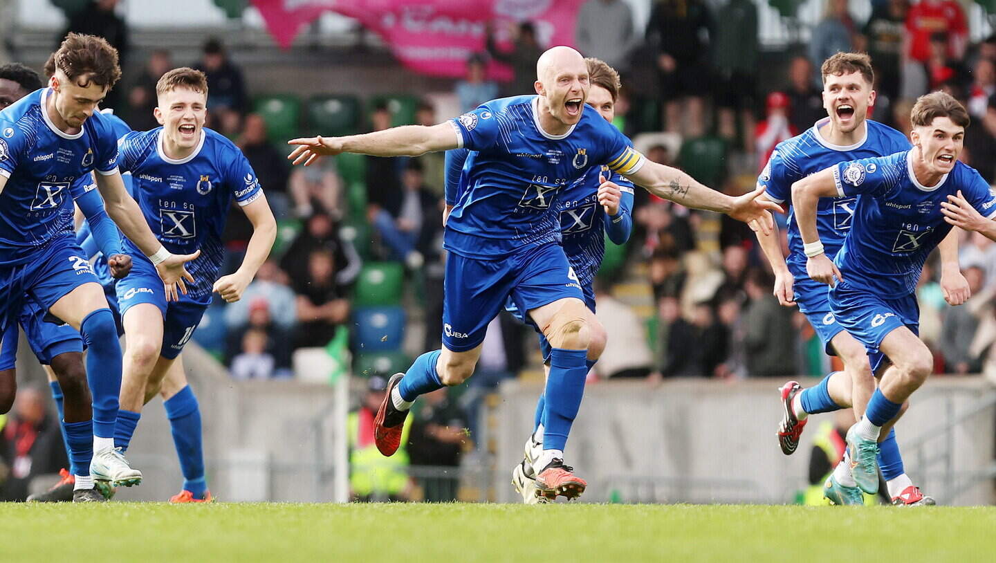 Irish League: Dungannon's Dean Curry on secret he kept before Cup glory ...