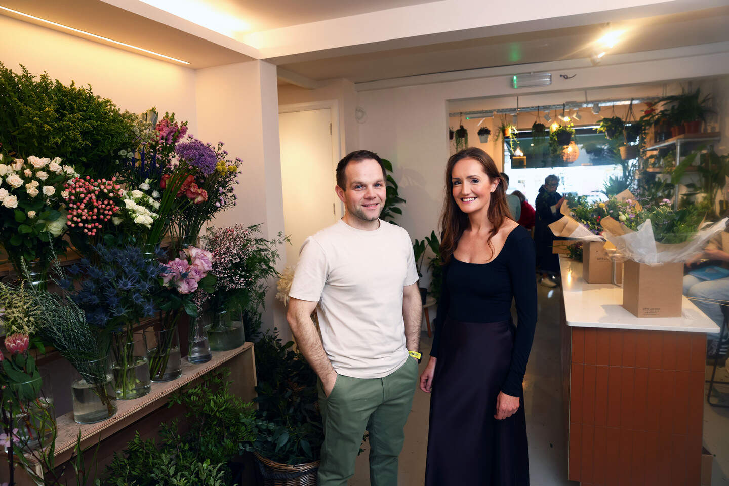 Laura Golden and Stephen McCormick Uprooted Belfast: New florist and ...