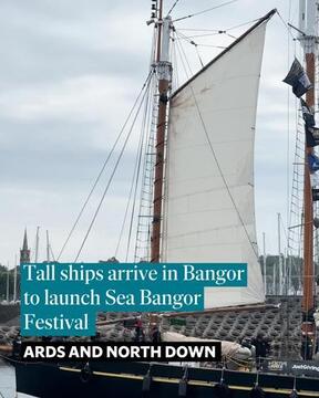 Tall ships arrive in Bangor to launch annual Sea Bangor Festival ...