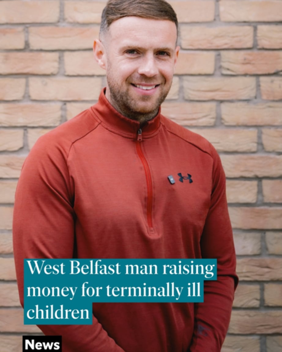 West Belfast man Gerard Haughey raising money for terminally ill ...
