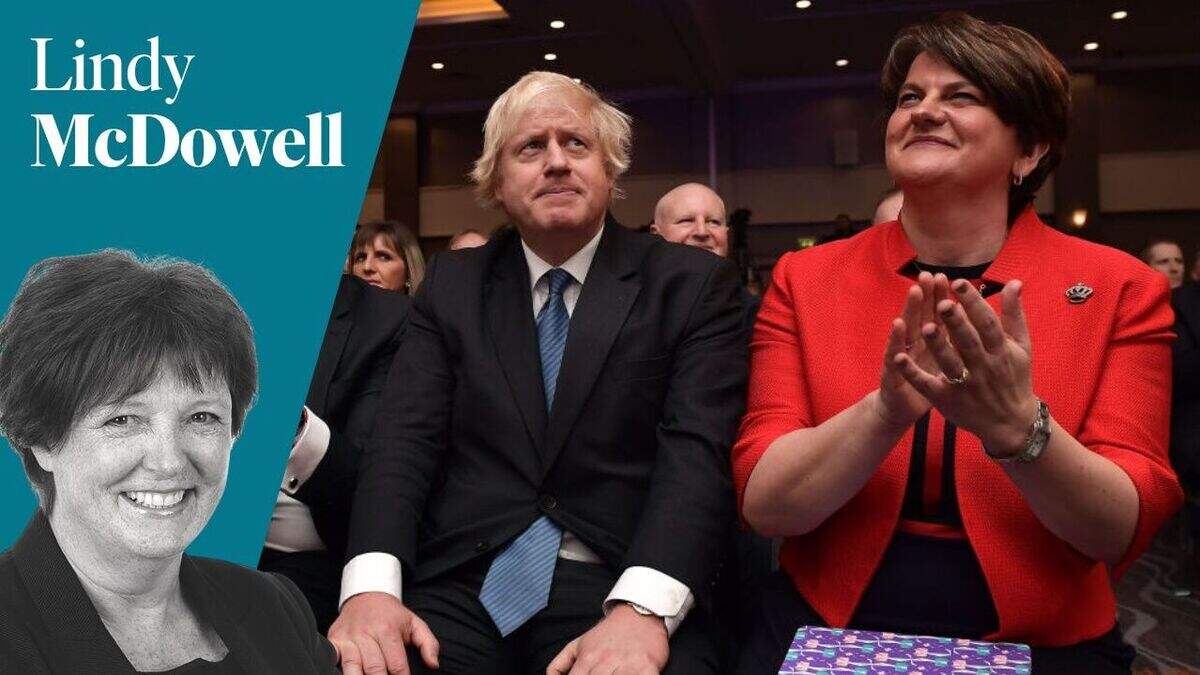 What an irony that the DUP, who hitched their wagon to Boris’s bluster ...