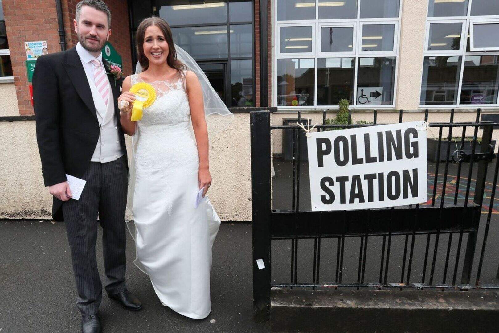 General Election 2017: Northern Ireland election candidate bride ...