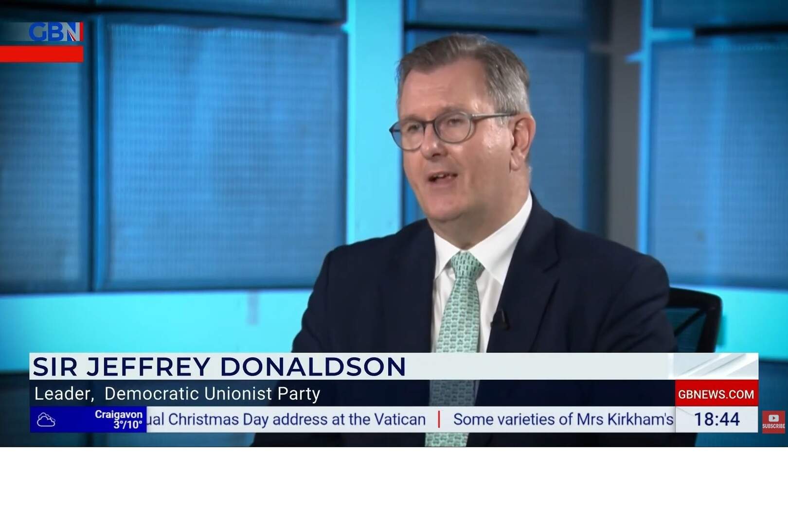 Disgraced Donaldson told Arlene Foster on GB News ‘his faith influenced ...