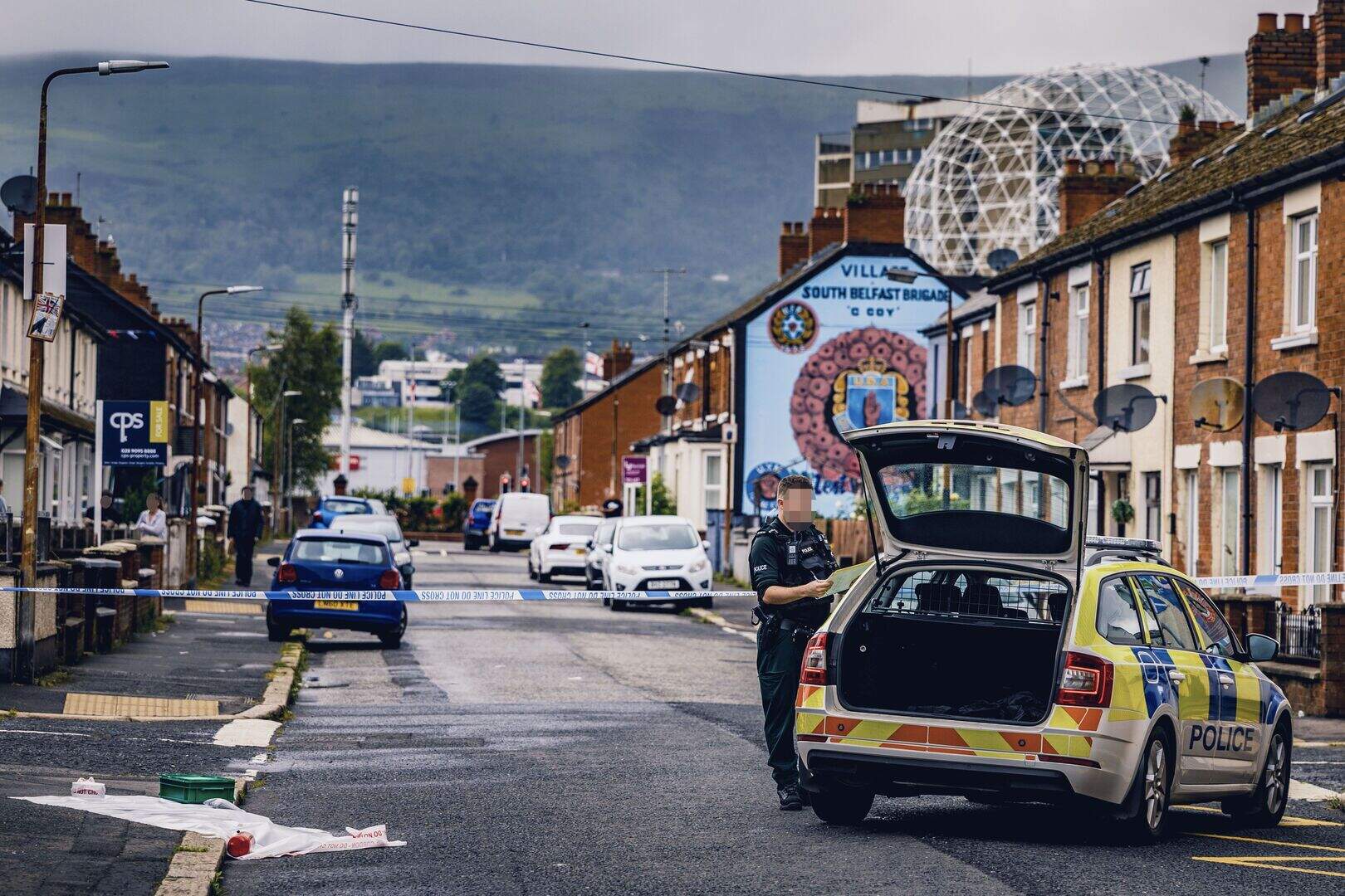 Broadway, south Belfast: Emergency services attend incident after man ...