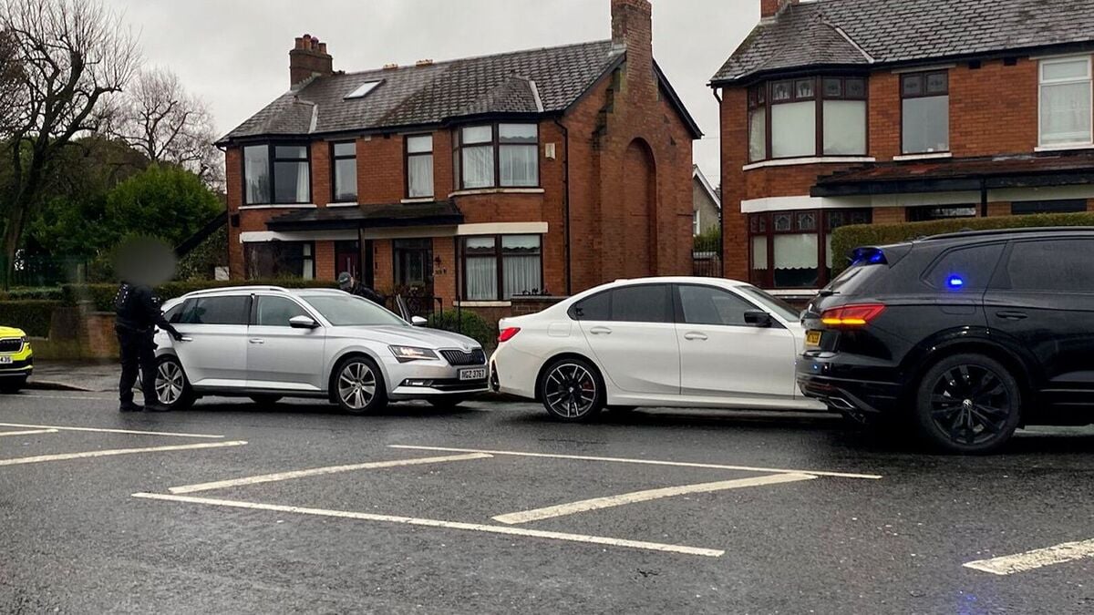 Crumlin Road: Police armed response officers arrest man following ...