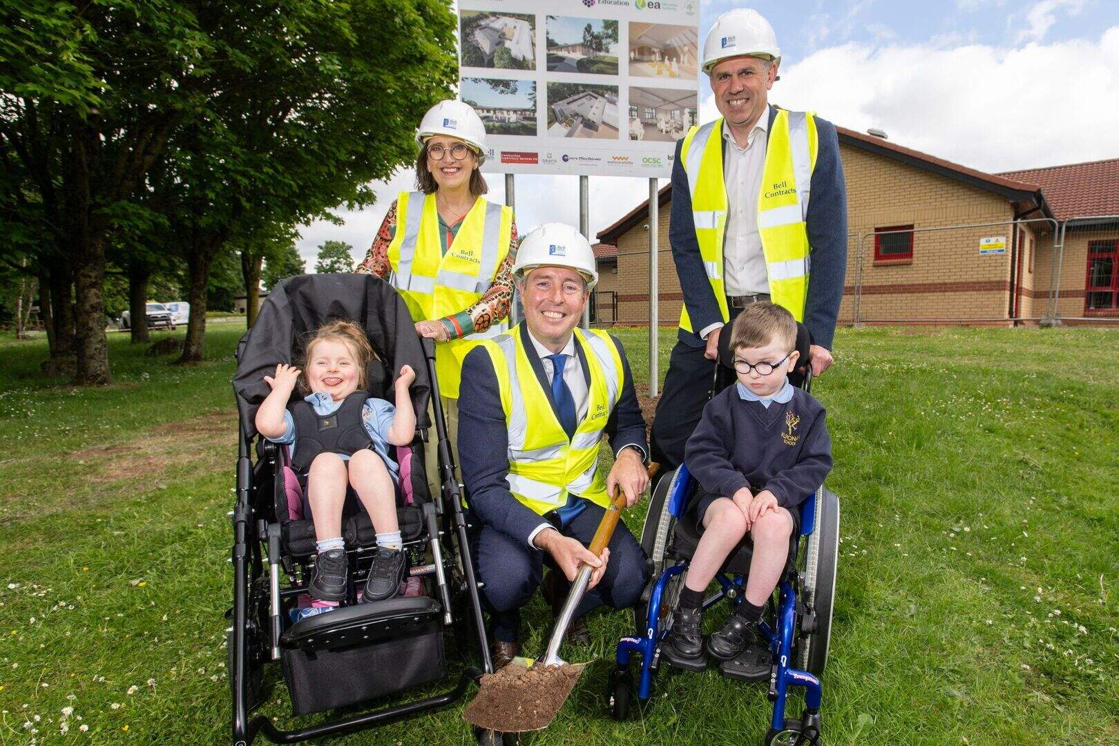 Works begins on almost £45m worth of new school buildings in Carrowdore ...