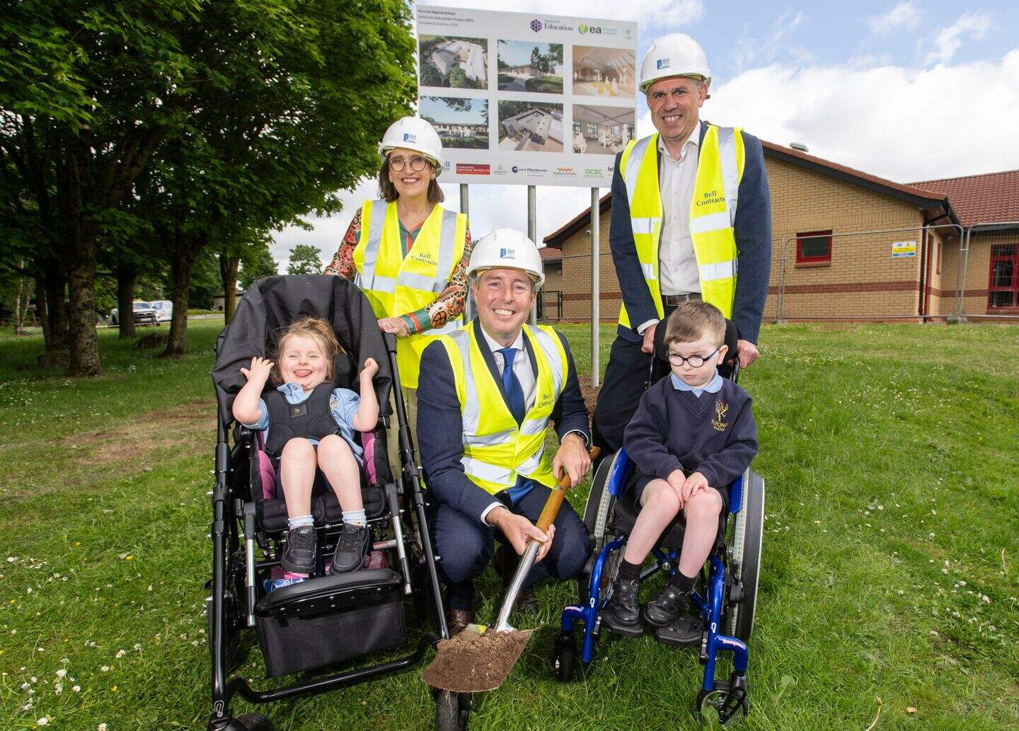 Works begins on almost £45m worth of new school buildings in Carrowdore ...