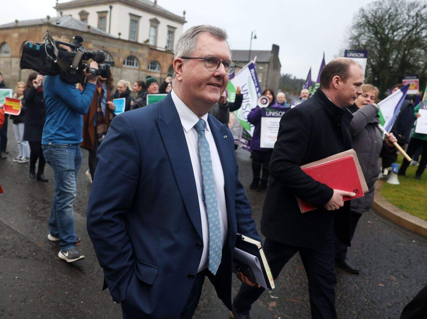 Stormont talks: DUP rules out pre-Christmas return as Sinn Fein's Conor ...