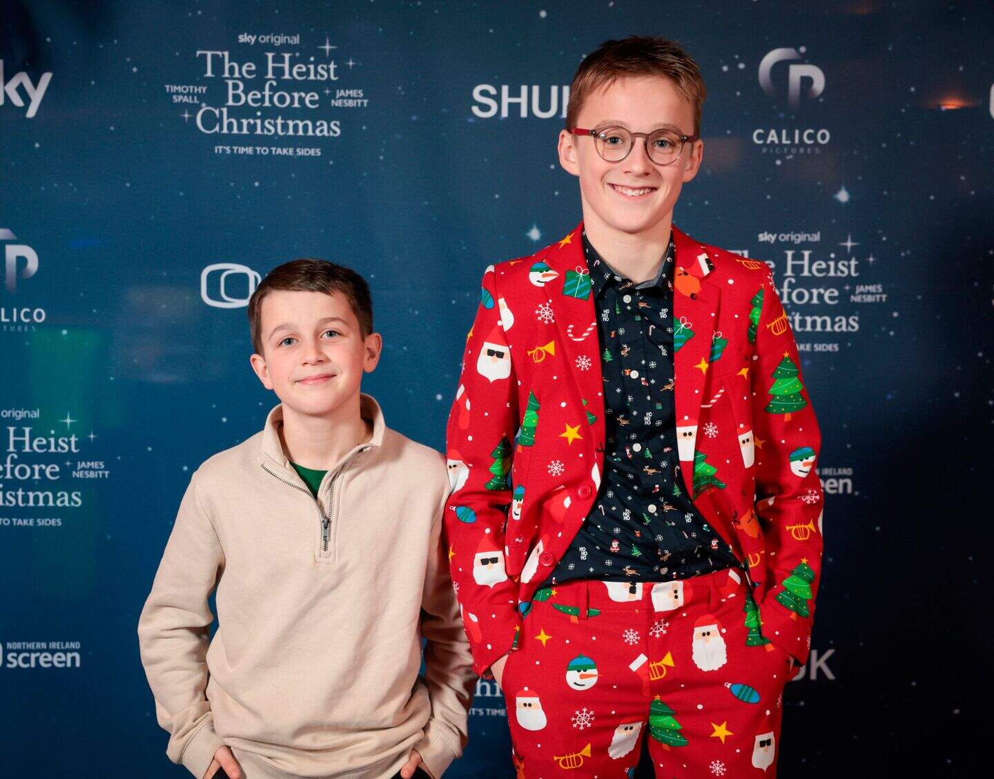 Child stars Bamber and Josh ready to steal hearts in new Christmas ...