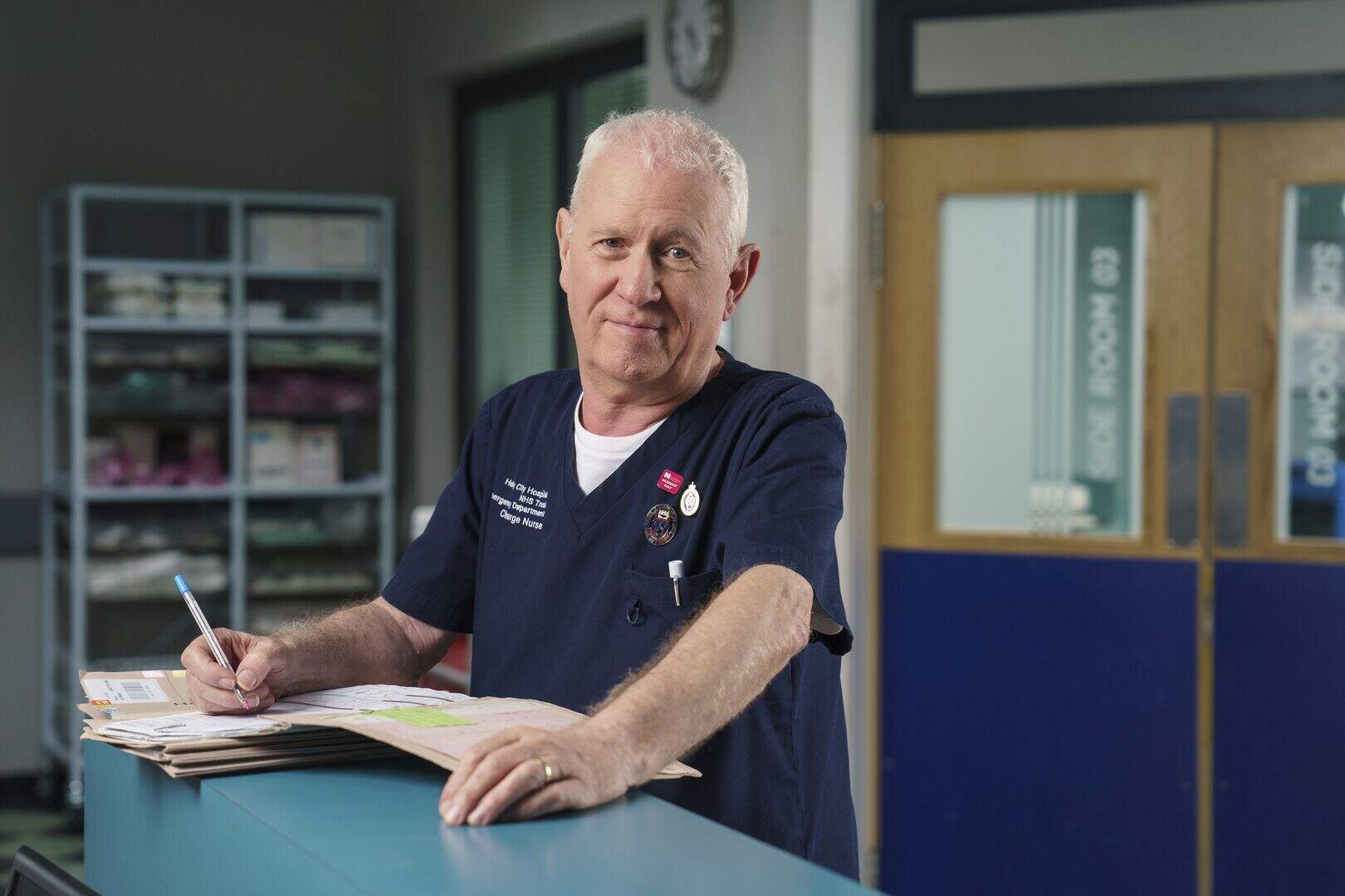 Casualty legend Charile Fairhead in shock return two years after ...