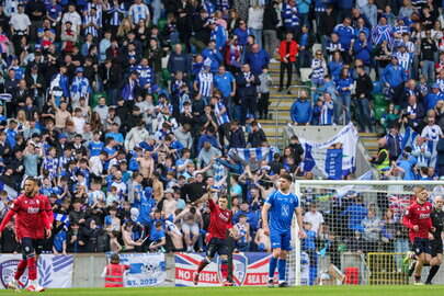 Irish FA hand out fine to Premiership club after use of pyrotechnics ...