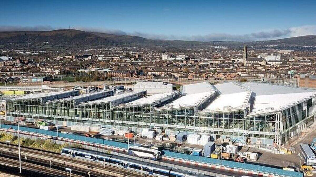 Translink's Belfast Grand Central Station due to open next year 2024 ...