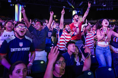 My curious night following USMNT at a Dallas World Cup watch party ...