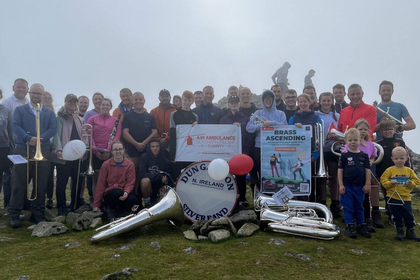 Band hits heights in fundraiser for the Air Ambulance | Belfast Telegraph