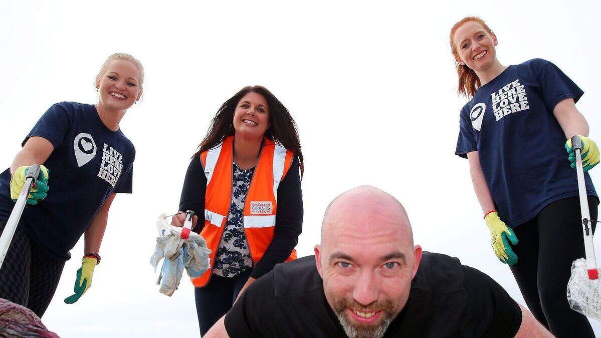 Beach work-out leaves Ballyholme lean and clean | Belfast Telegraph