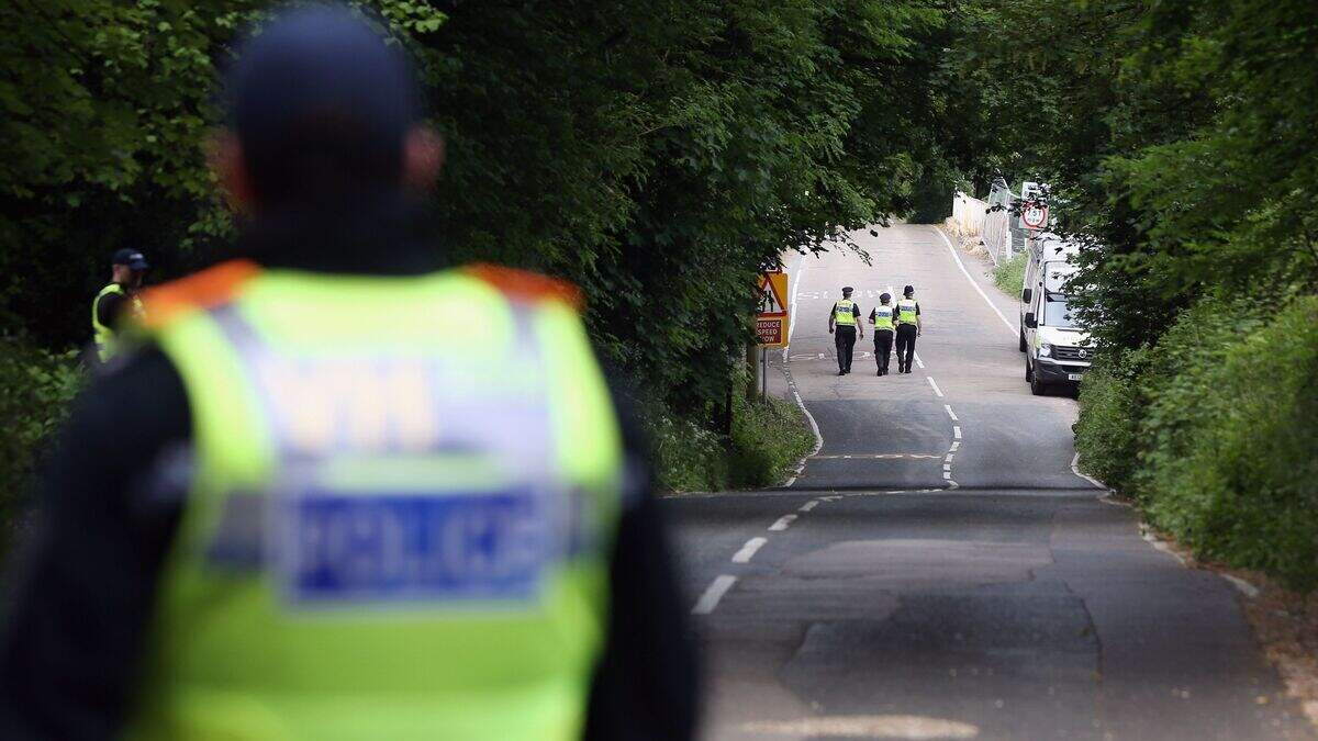 Police stop driver for routine check... and discover he's an on-the-run ...