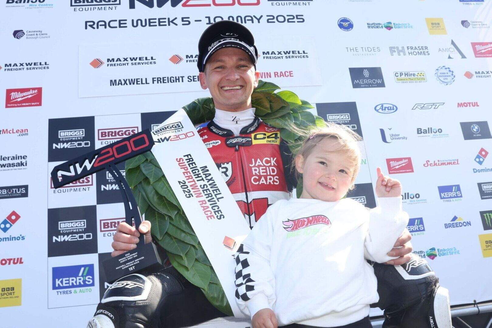 Richard Cooper toasts ‘fantastic’ fifth Supertwin victory at North West ...