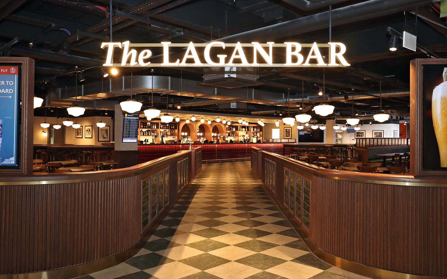Belfast International Airport’s Lagan Bar gets revamp and new ...