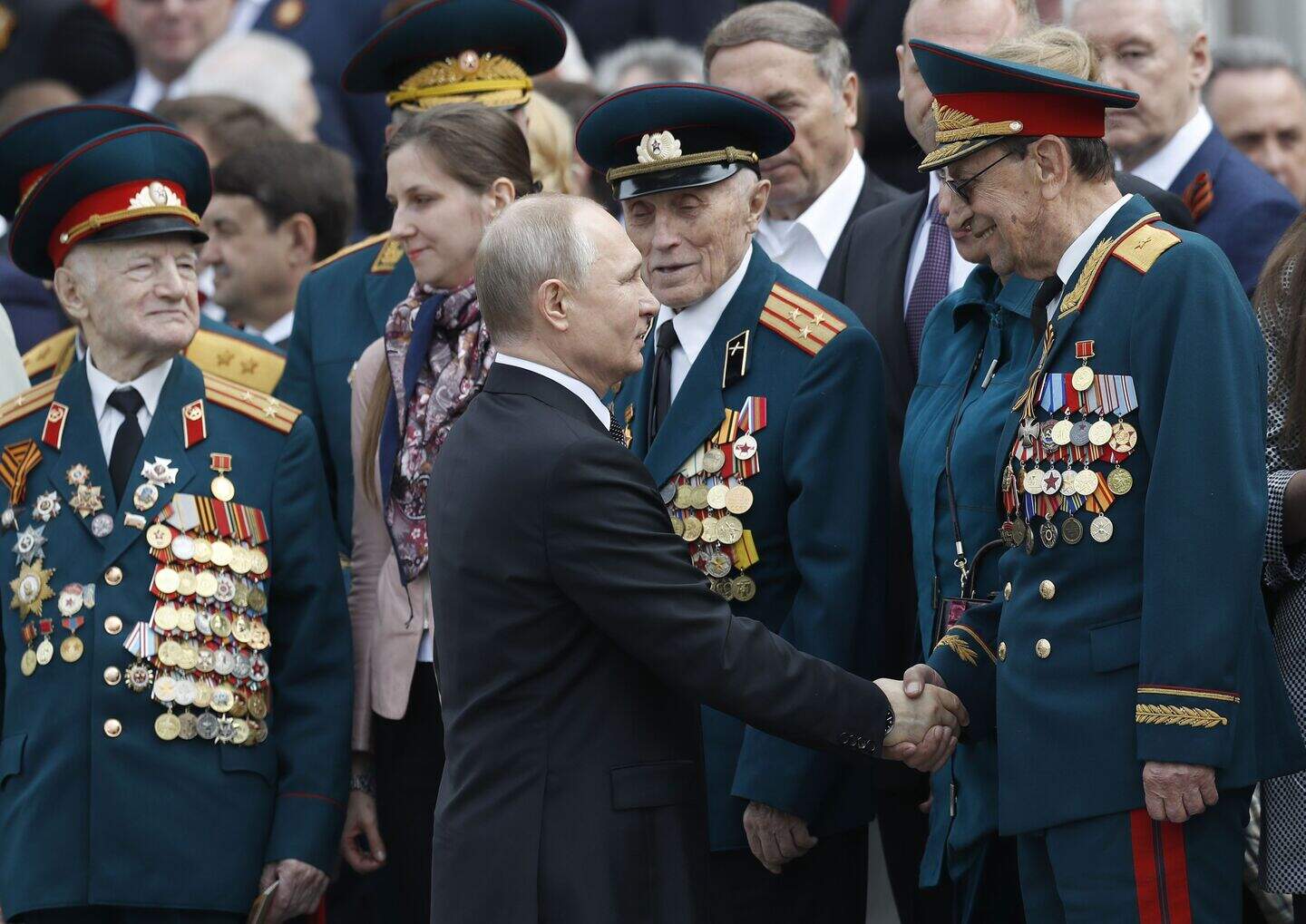 Putin says Russian military will be strengthened in Victory Day parade ...
