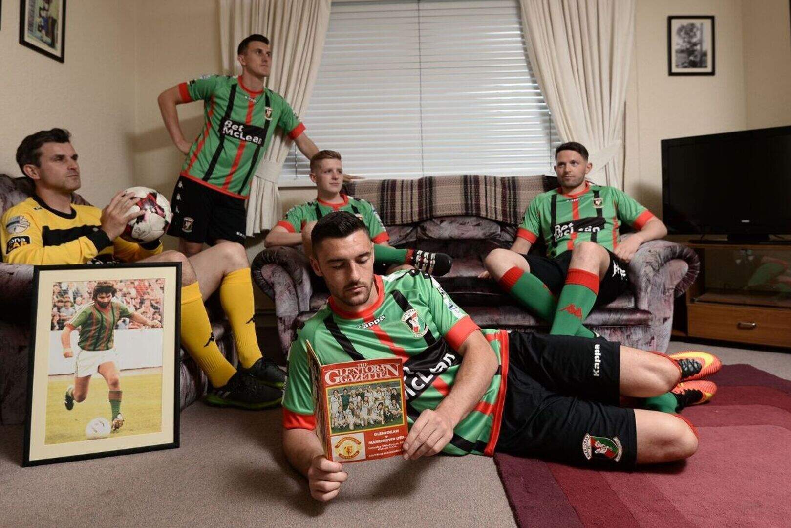 Glentoran kit launch | Belfast Telegraph