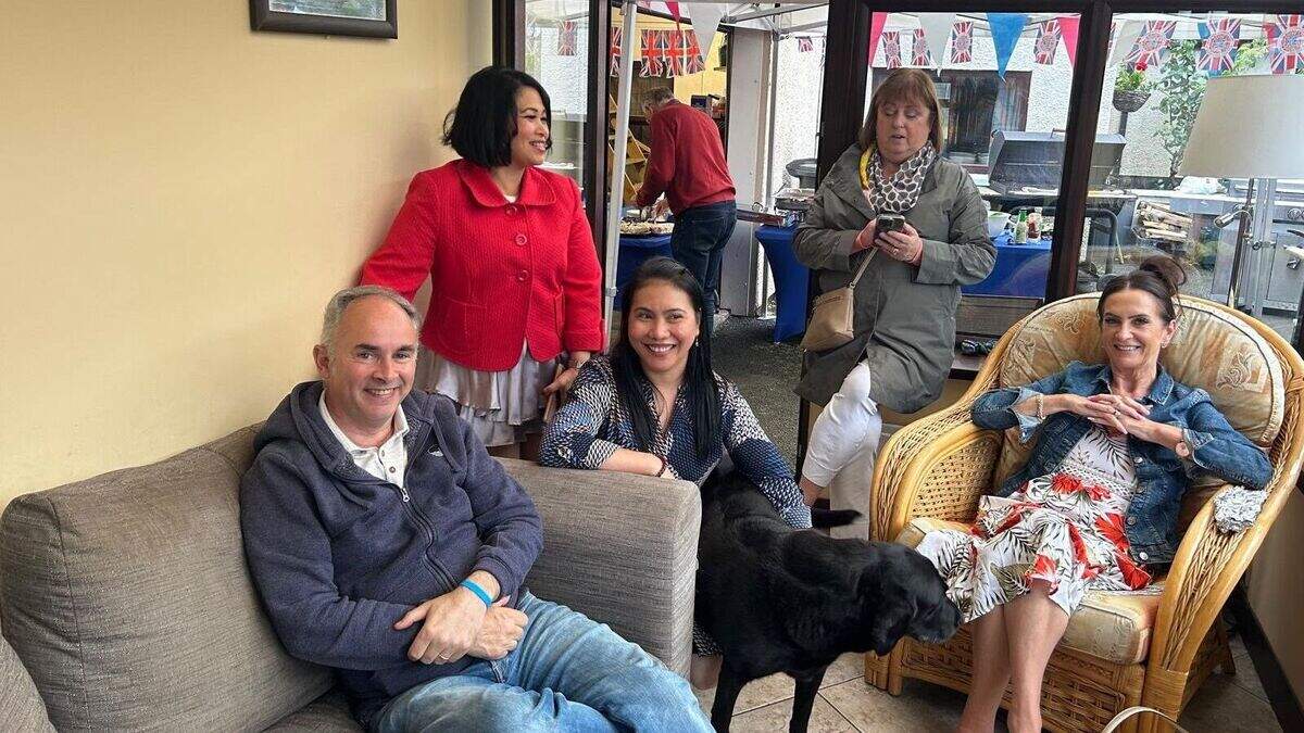 Alex Easton: North Down MP attends constituency’s annual Conservative ...