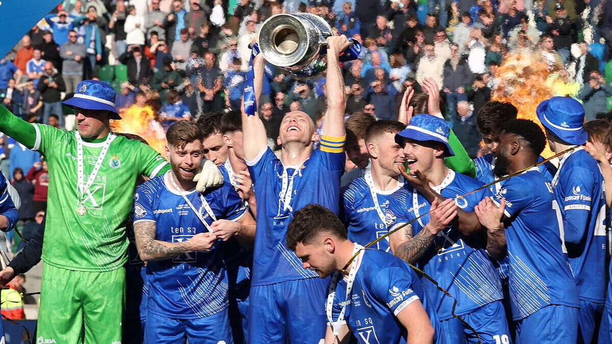 Irish League: Dungannon's Dean Curry on secret he kept before Cup glory ...