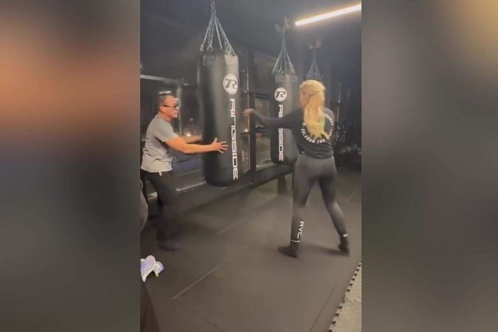 NI fighter Leah McCourt thrilled as action star Jean-Claude Van Damme ...