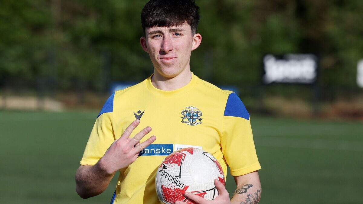 Jack McFeely hat-trick fires St Columb’s College into Schools’ Cup ...