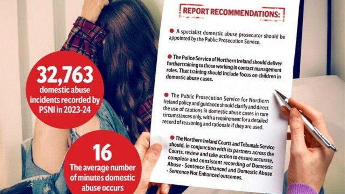 Specialist prosecutor role for domestic abuse cases in NI suggested by ...