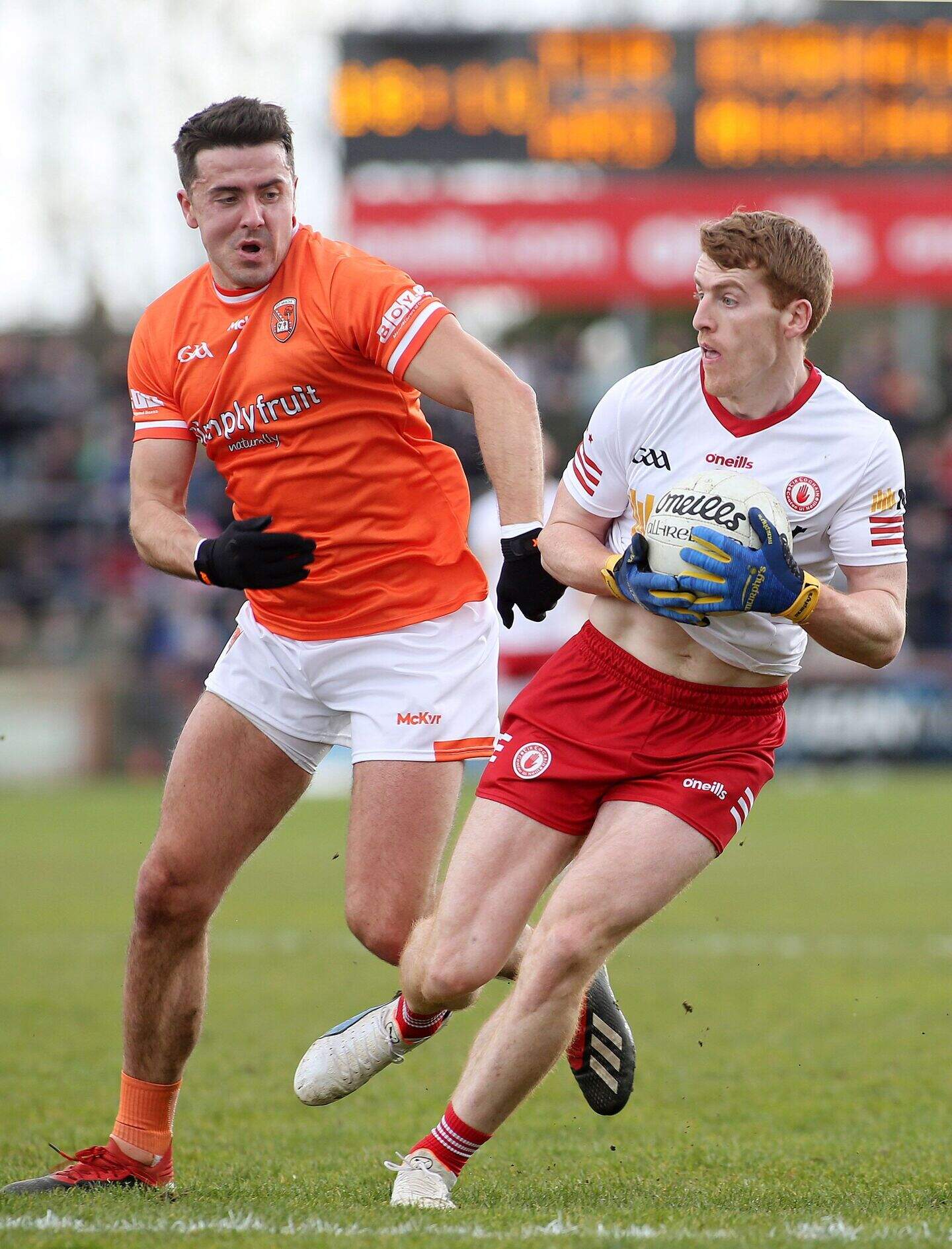 Tyrone control their own destiny but Healy Park defeat relegates Armagh ...