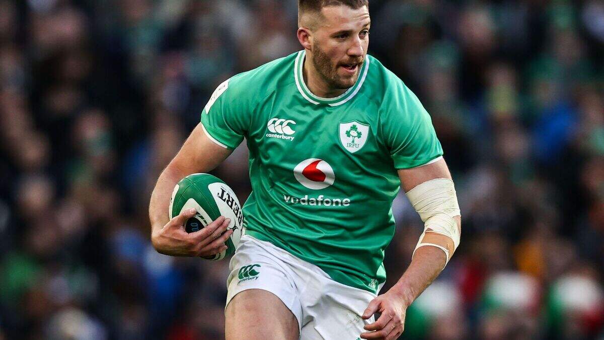 Ireland coach Andy Farrell challenged Stuart McCloskey and fellow ...
