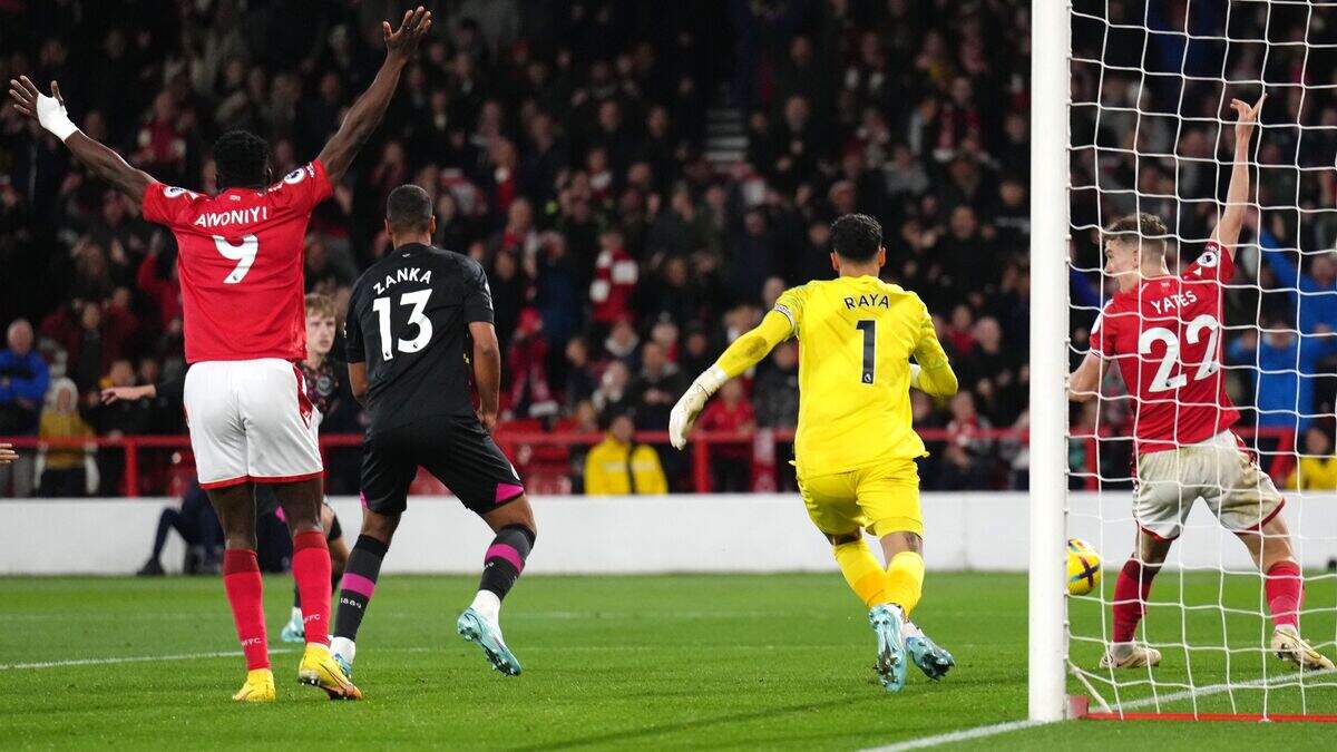 Last-gasp Mathias Jorgensen own goal earns Forest point from draw with ...