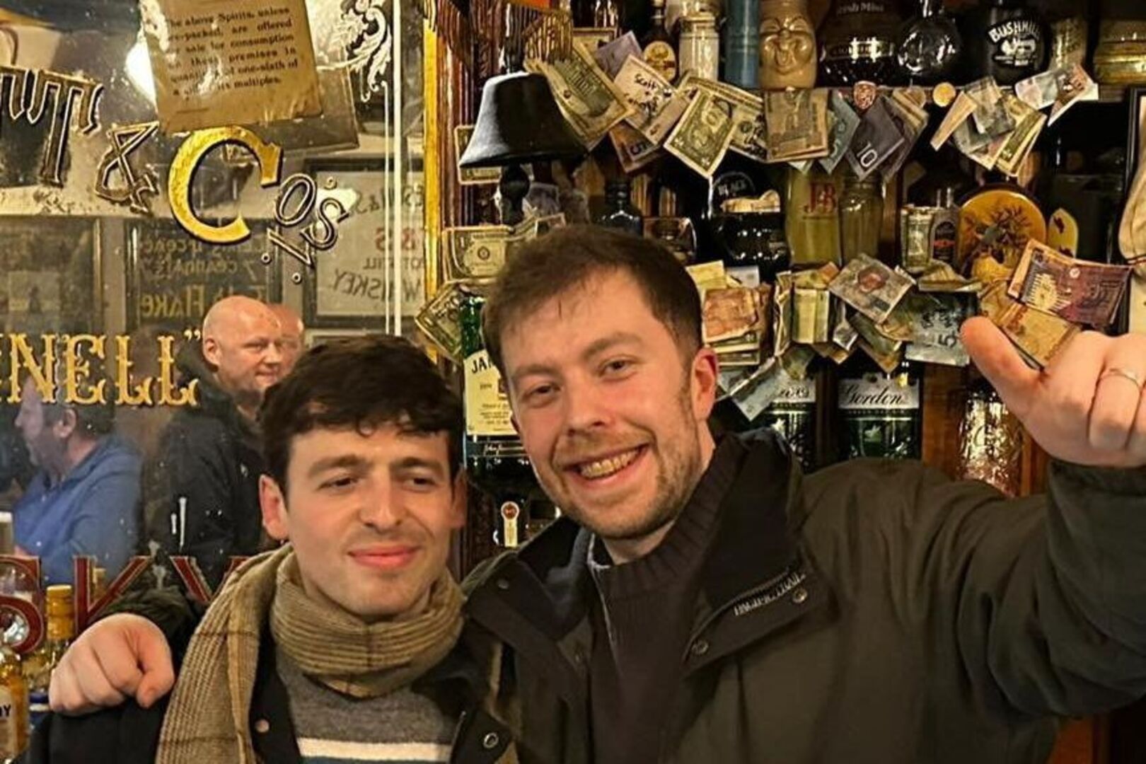 Anthony Boyle and Kingfishr visit Derry pub | Belfast Telegraph
