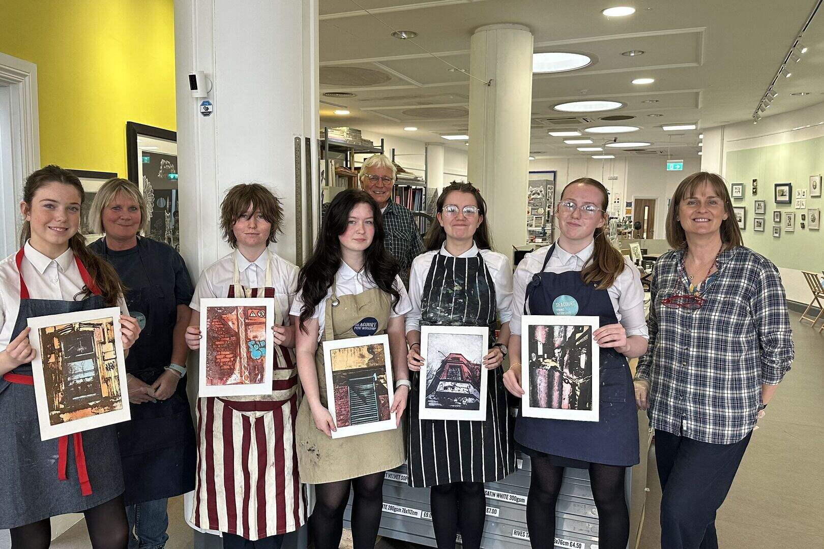 Creative pupils help reimagine city centre in major Bangor Marine art ...