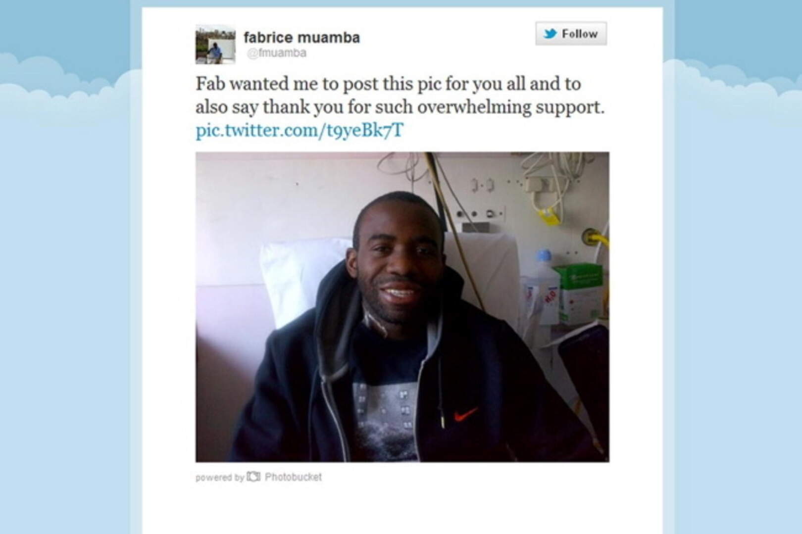 Fabrice Muamba quits football after heart attack | Belfast Telegraph