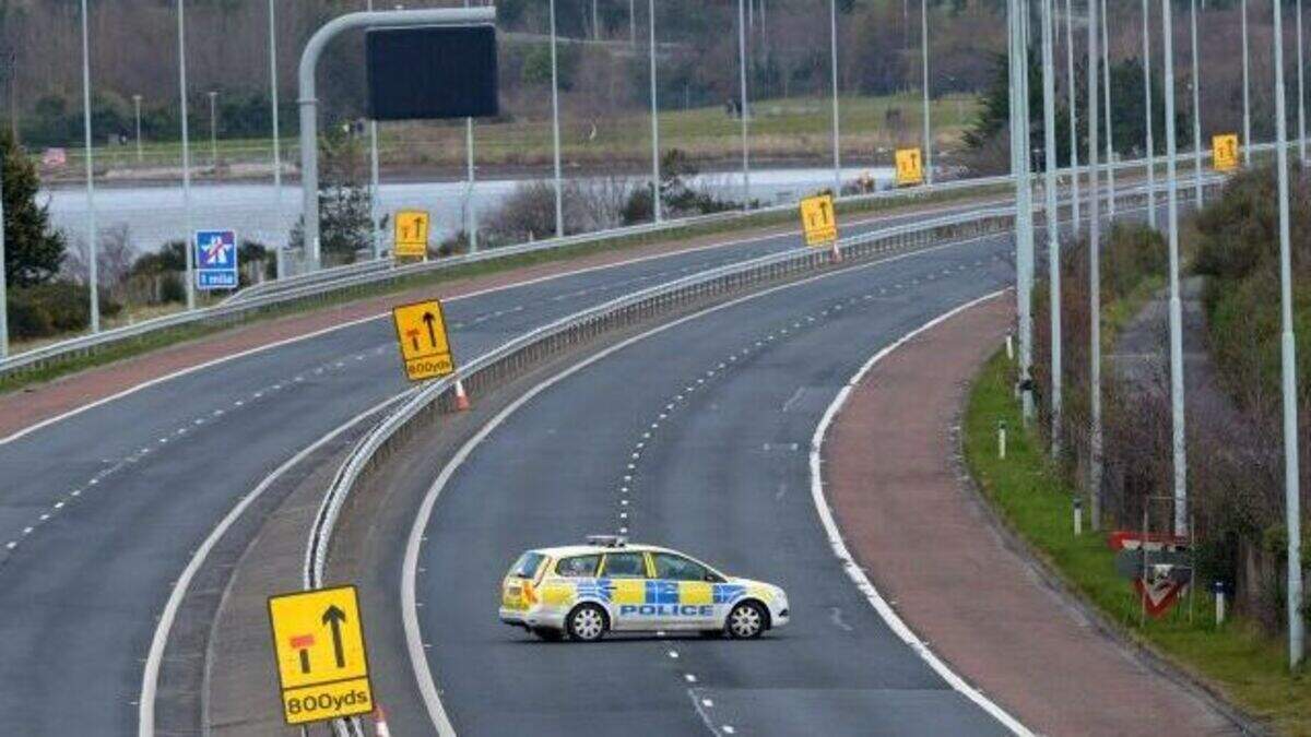 Miraculous escape for three officers as bomb goes off just a few metres ...