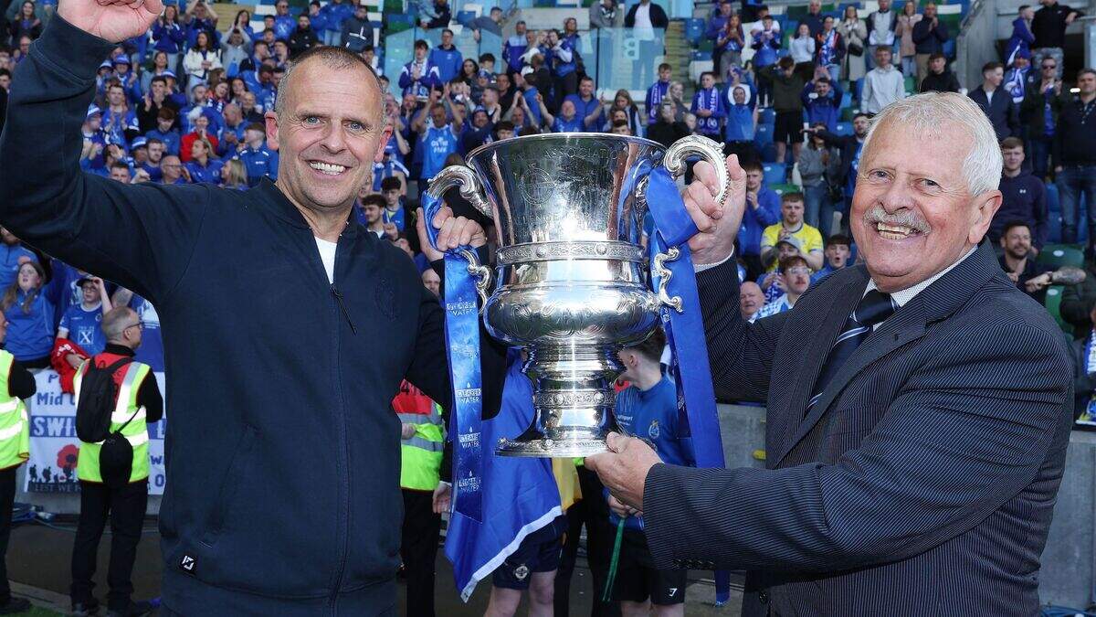 Irish League: Dungannon Swifts' Joe McAree on historic Cup win and the ...